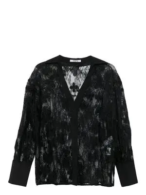 Vivetta Lace Shirt - Black