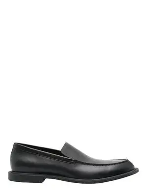 THE ROW Nic Loafers - Black