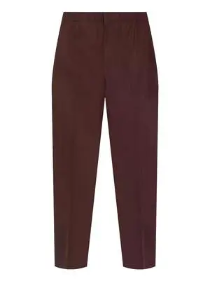 JIL SANDER Jil Sander Wool Trousers Brown