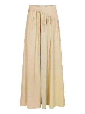Rabanne Twill Maxi Skirt - Neutrals