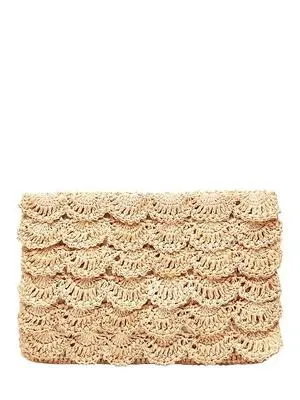 Mar Y Sol Lizzie Clutch - Natural