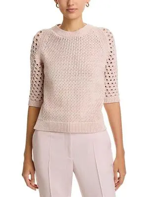 BOSS Fine Knit Sweater - Crystal