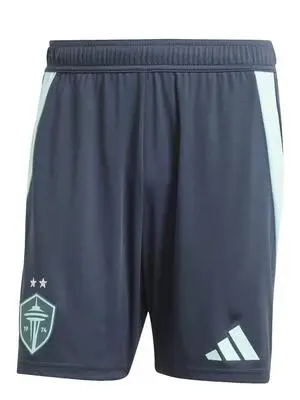 Adidas Seattle Sounders Fc 2025 The Salish Sea Kit Authentic Shorts - Blue
