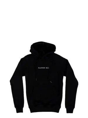 DAPPER BOI Pullover Hoodie - Black