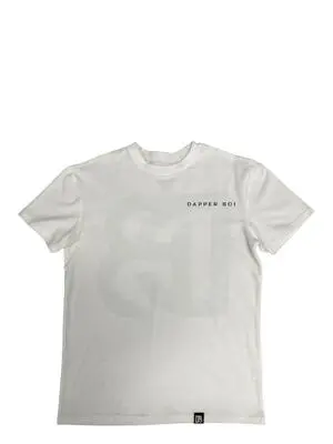 DAPPER BOI Drop Shoulder Tee - White