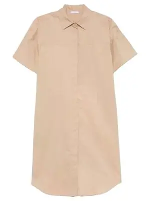 Peserico Midi Shirt Dress - Neutrals
