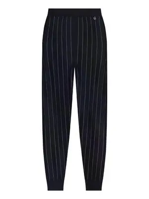 Stella McCartney Pinstripe Track Pants - Blue