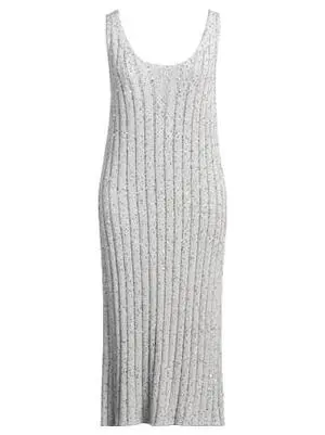 Fabiana Filippi Cotton Midi Dress - Grey