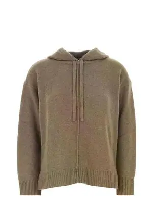 Max Mara Jerez Knitted Hoodie - Brown