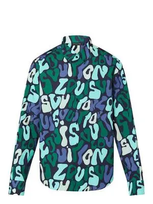 LOUIS VUITTON Regular Longsleeved Allover Logo Shirt