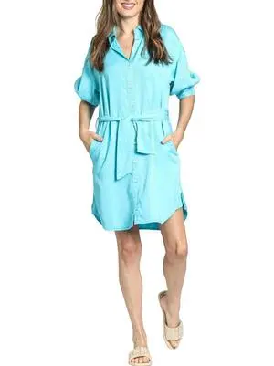 APNY Belted Shirtdress - Capri