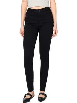Warp + Weft Mxp High-rise Skinny Jeans - Raven