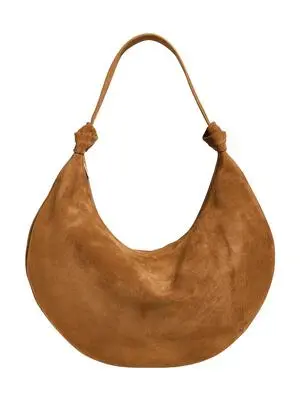 REFORMATION Reformation Rhea Suede Hobo Bag