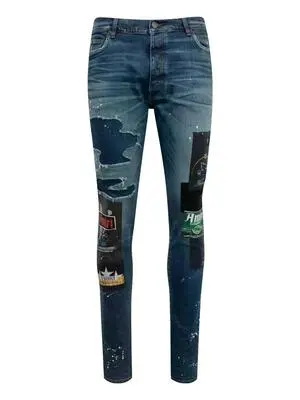 Amiri Lounge Skinny Jeans - Blue