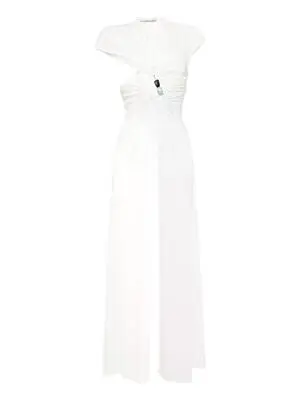 fitted lace wedding dress Christopher Esber Sculptured Pleated Rib Gown main image 1