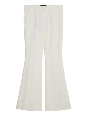 Etro Flared Viscose Trousers - White
