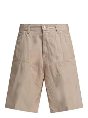 Carhartt Work In Progress Double Knee Relaxed Fit Shorts Beige