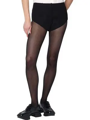 NAMACHEKO Mini Wool Blend Shorts - Black