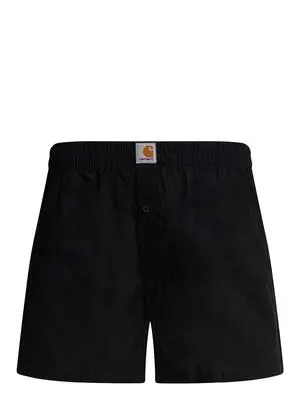 Carhartt Work In Progress Cotton Boxer Shorts - Black