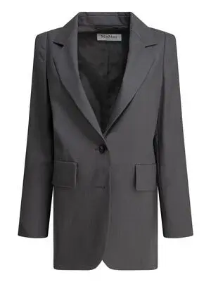 MAX MARA Max Mara 'Ebridi' Virgin Wool Blazer