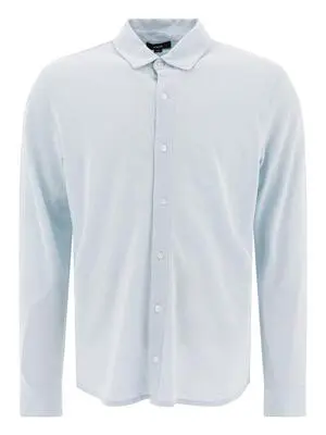 VIN CE. Cotton Pique Shirt