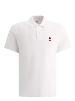 Ami Polo Shirt - White