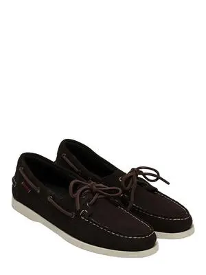 SEBAGO Portland Flesh Out Loafer In Suede - Brown