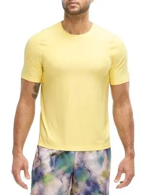 PELOTON Performance Short Sleeve Top - Pale Banana
