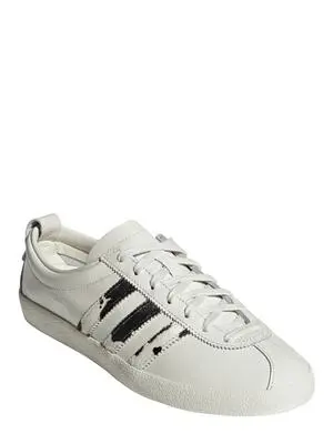 Adidas Blanc Leather Sneakers - Off White/ White/ Silver
