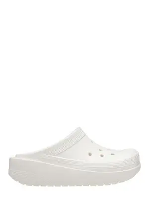 CROCS Classic Blunt Toe Clogs White