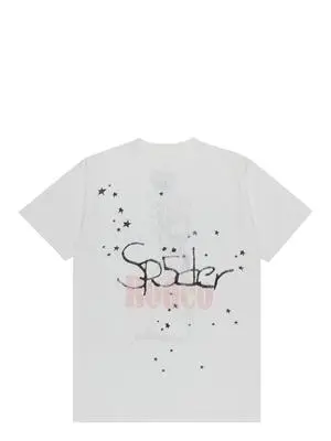 CACTUS JACK BY TRAVIS SCOTT X Sp5der Days Before Rodeo Tee Ii - White