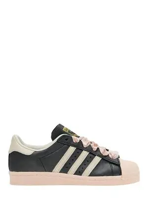 Adidas Superstar 82 Sneakers With Ribbon Laces - Black