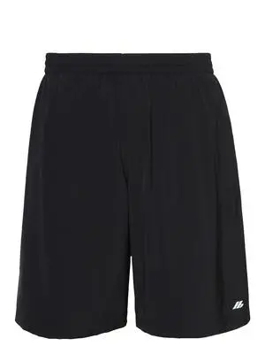 Balenciaga Activewear Stretch Shorts - Black