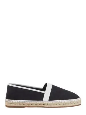 Manolo Blahnik Nerano Suede Espadrilles - Blue