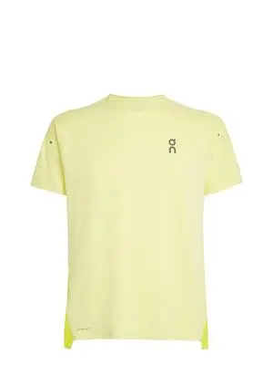 On On Performance T-Shirt Yellow