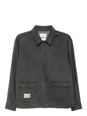 CHOCOOLATE Logo-embroidered Shirt - Grey