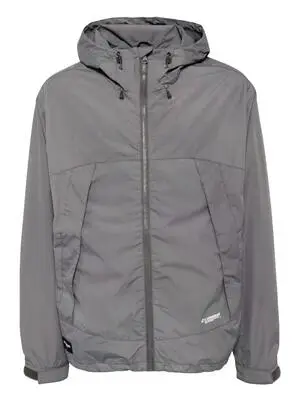 CHOCOOLATE Hooded Windbreaker - Grey