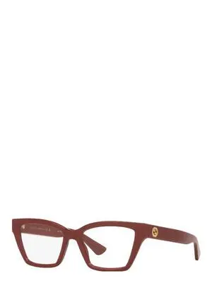 Gucci Gucci GG1715O Cat-Eye Eyeglasses Burgundy