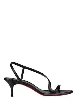 CHRISTIAN LOUBOUTIN Rosalie 55 Leather Sandals - Black