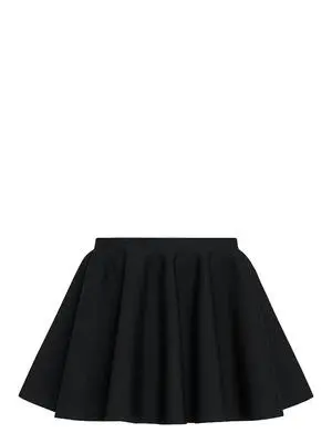 Alaïa Godet Skirt - Noir Alaia