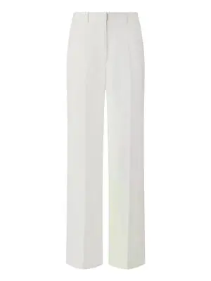 Pinko Creased Palazzo Trousers - White