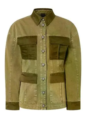 Pinko Cotton Bomber Jacket - Green
