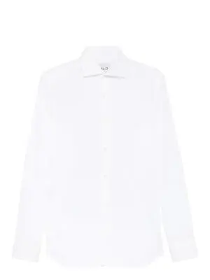 D4.0 Spread-collar Shirt - White