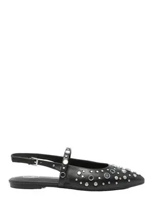 Ash Brenda Ballet Flats - Black