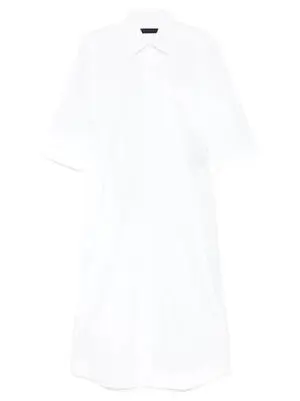 ALAINPAUL ALAINPAUL Cotton Midi Shirt Dress