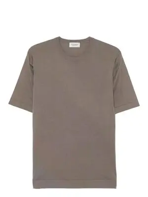 John Smedley Lorca T-shirt - Brown