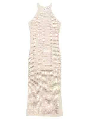 DKNY DKNY Open-Knit Maxi Dress