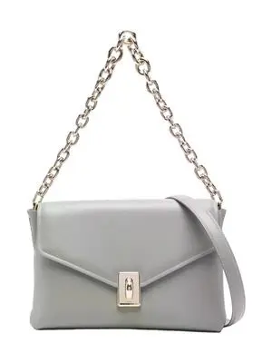 Furla Leather Shoulder Bag - Green
