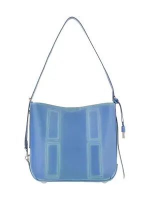 Hogan Small Leather Shoulder Bag - Blue