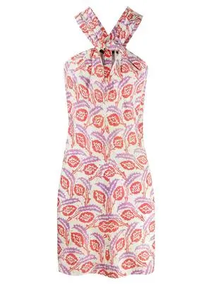 ISABEL MARANT ISABEL MARANT Suzyli Leaf-Print Short Dress